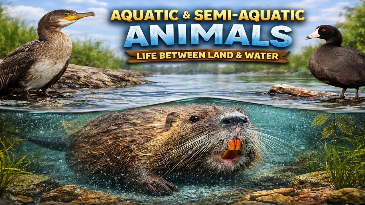 Wildlife - The Fascinating World of Aquatic and Semi aquatic Animals ...