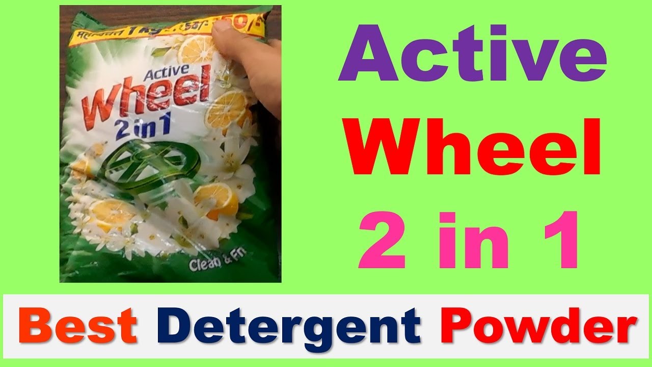 Wheel Washing Powder | BEST WASHING DETERGENT POWDER IN INDIA | Wheel ...