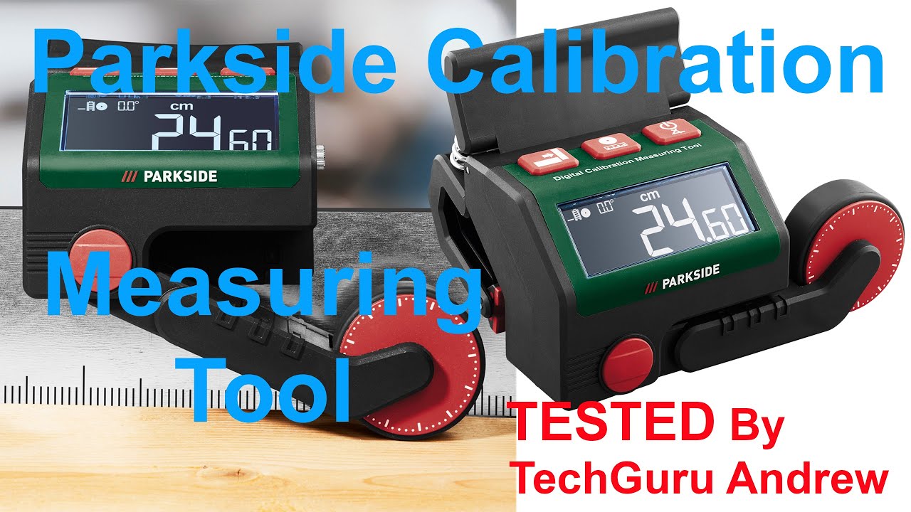 Parkside Digital Calibration Measuring Tool PDKM A1 - YouTube