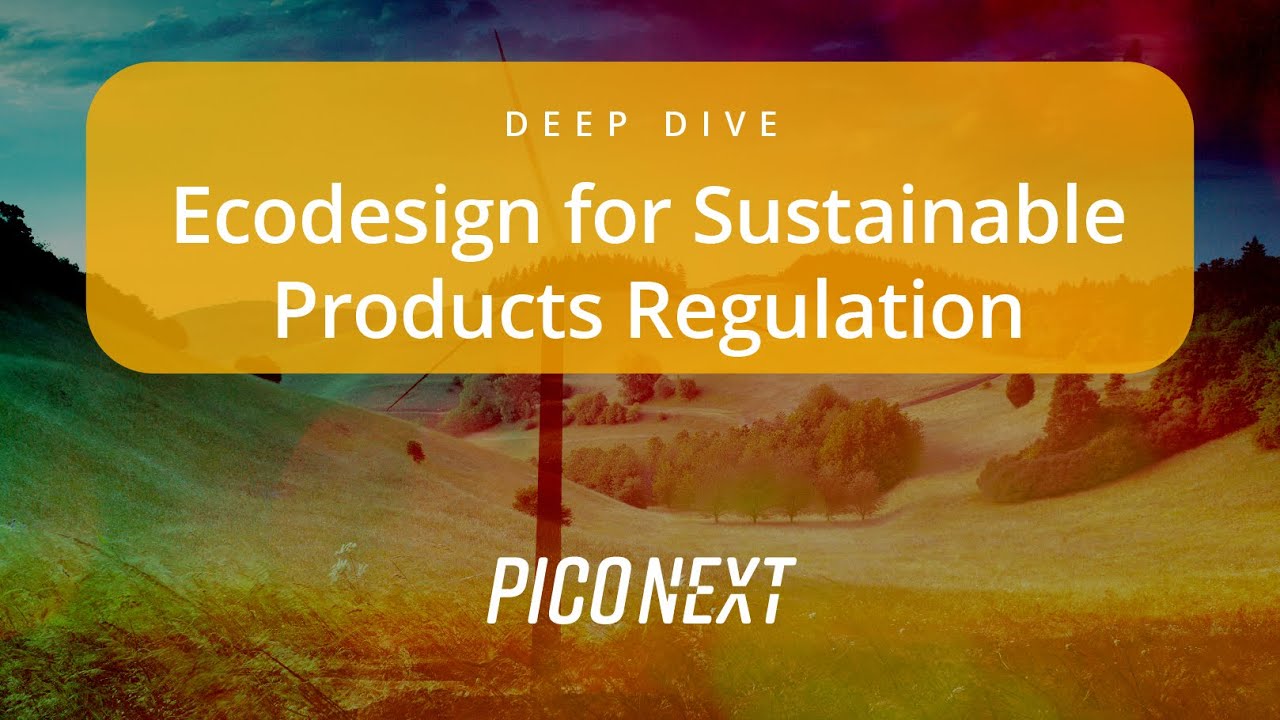 EU Ecodesign for Sustainable Products Regulation (ESPR) [Podcast] - YouTube