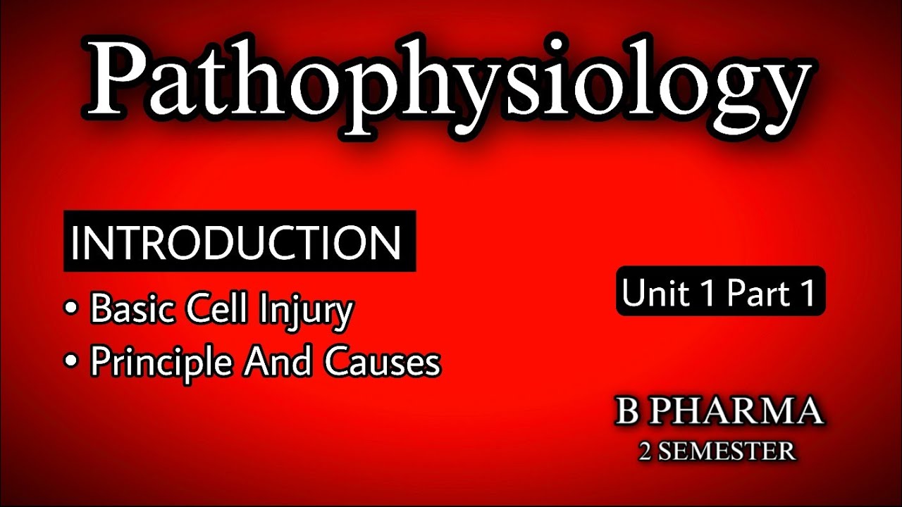 BASIC CELL INJURY | INTRODUCTION | PRINCIPLE | CAUSE | HYPOXIA | UNIT-1 ...