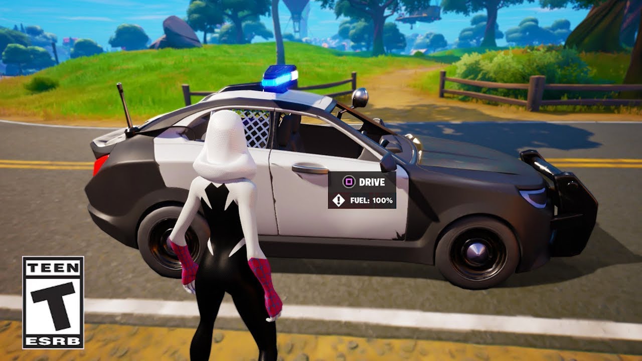 nach 3000 Tagen ist das Polizei Auto zurück in Fortnite - YouTube