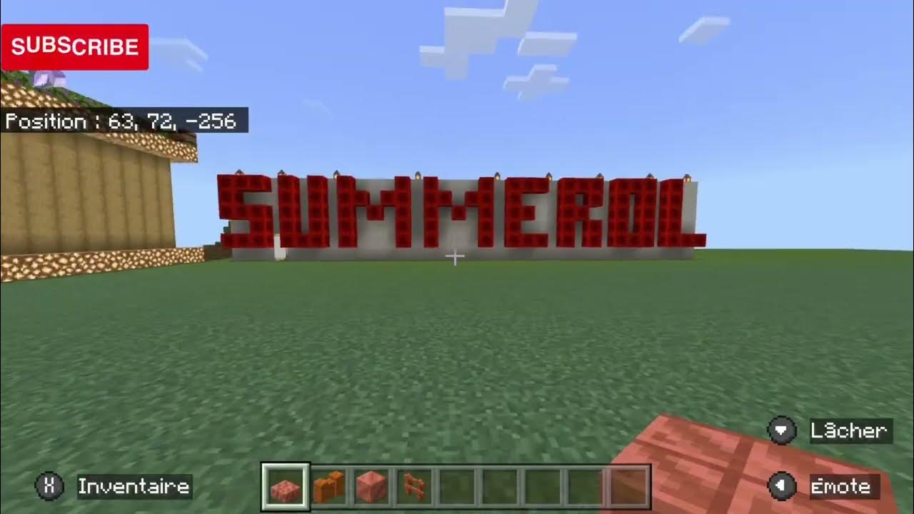 Tuto Build 5 Trophée Minecraft ! (Vidéo Entière) - YouTube