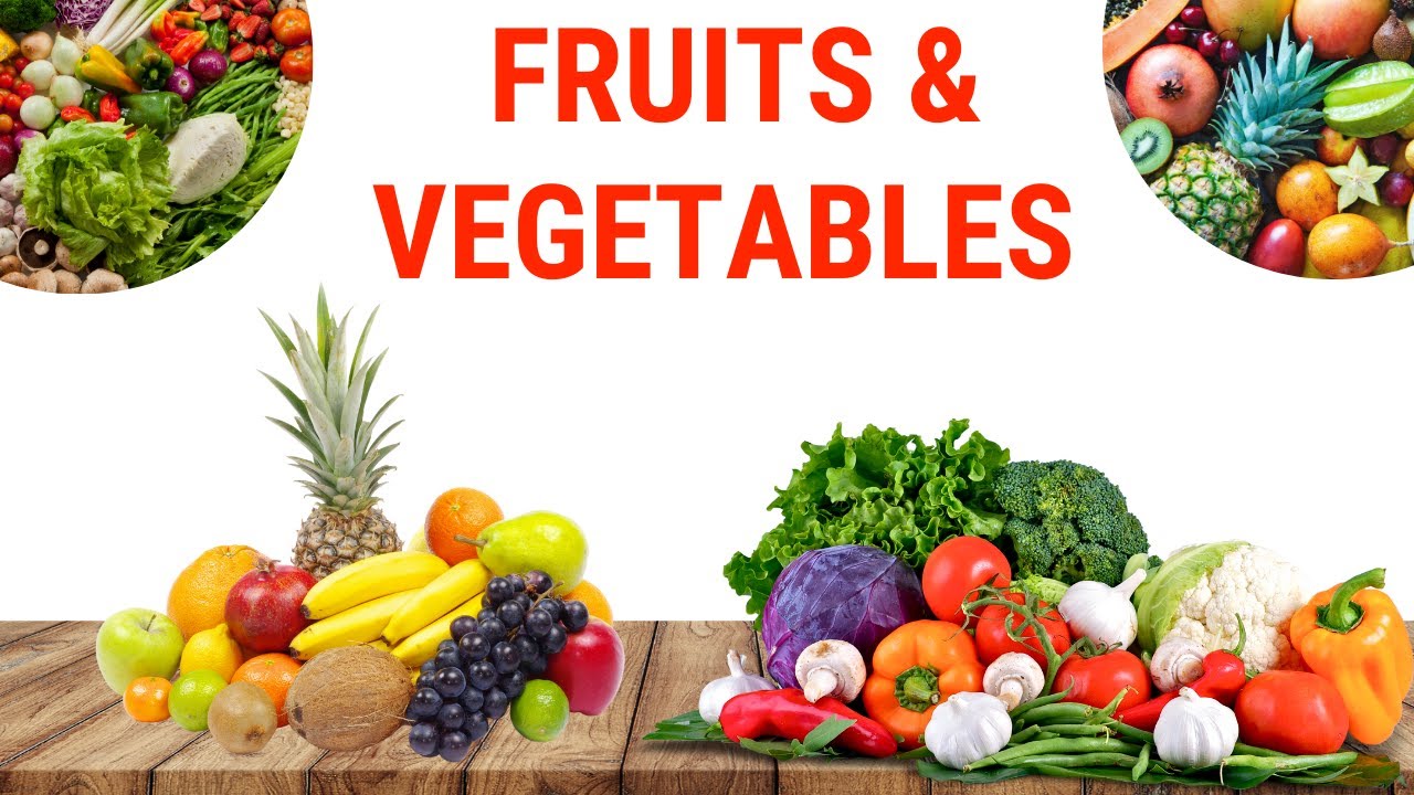 Kids vocabulary - Fruits & Vegetables - Learn English for kids ...