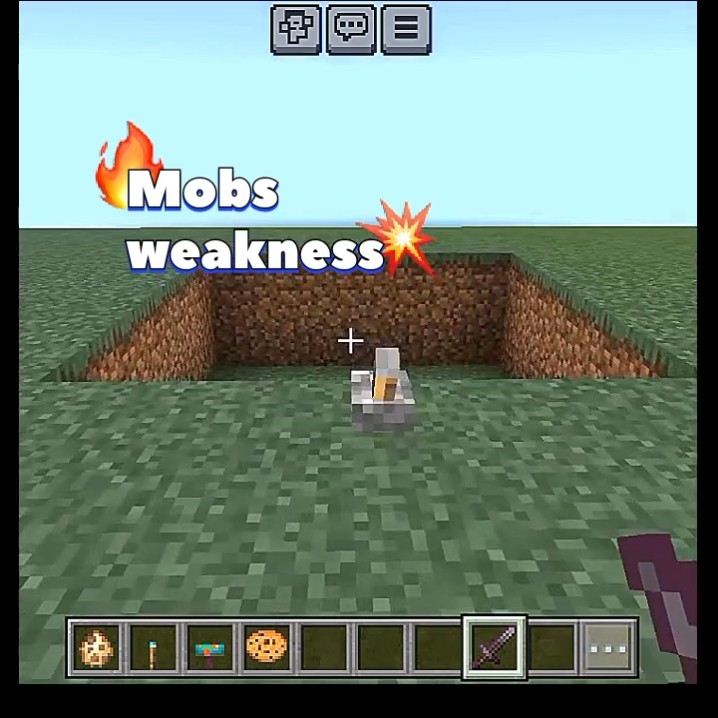 Mobs weakness part 1 #minecraft #shorts - YouTube