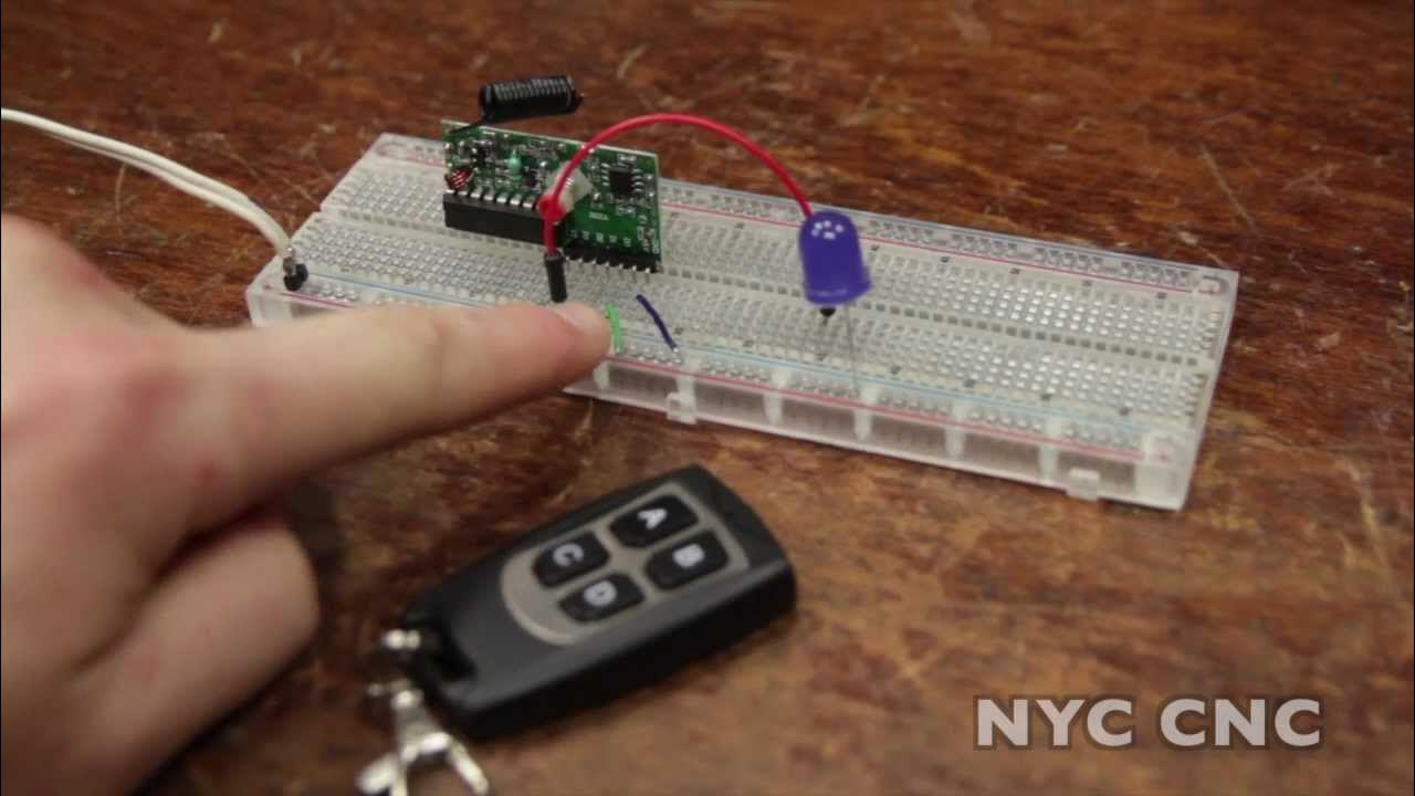 Wireless RF Remote & Receiver! Easy & Cheap! Great for Arduino and ...
