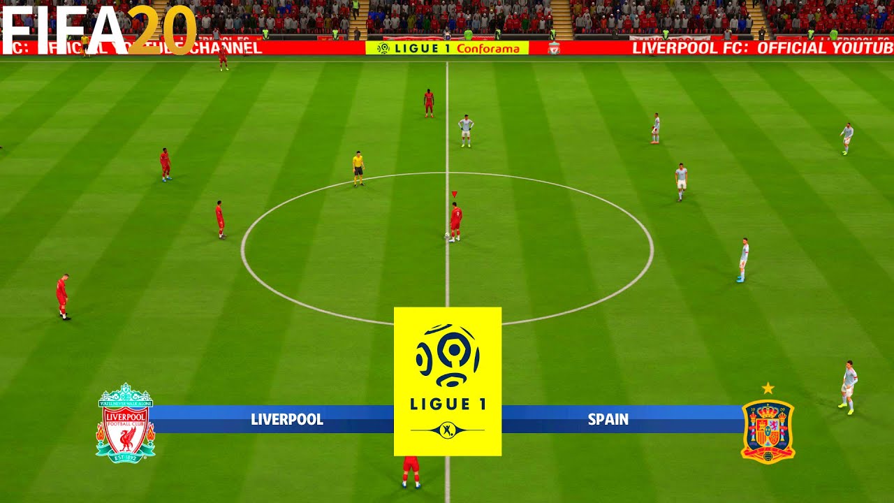 FIFA 20 | Liverpool vs Spain - Super Ligue 1 - Full Match & Gameplay ...