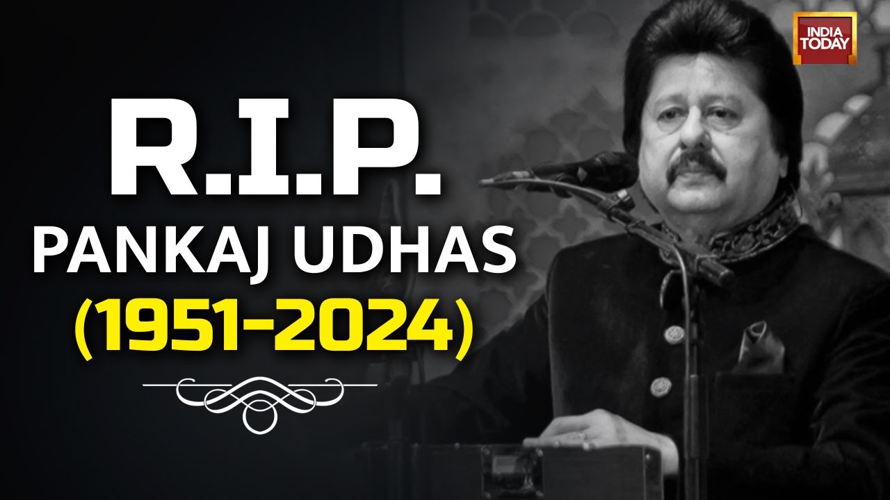 Ghazal Singer Pankaj Udhas Dies At 72 | Pankaj Udhas Death News | India ...