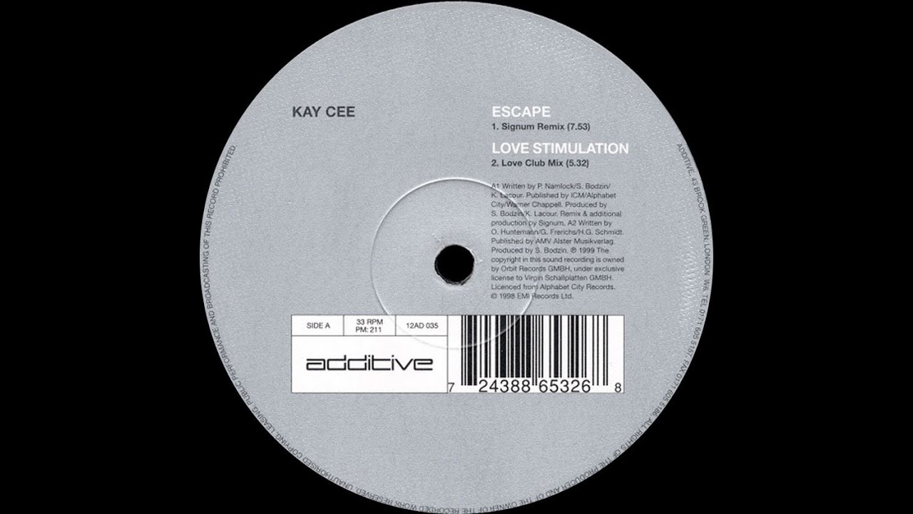 Kay Cee - (Love Simulation Original Mix) 1998 - YouTube