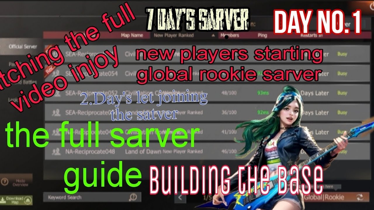 solo/life || new players starting global rookie || Last Island of ...