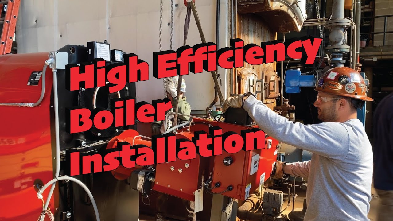 Hayes University: High Efficiency Boiler Installation - YouTube
