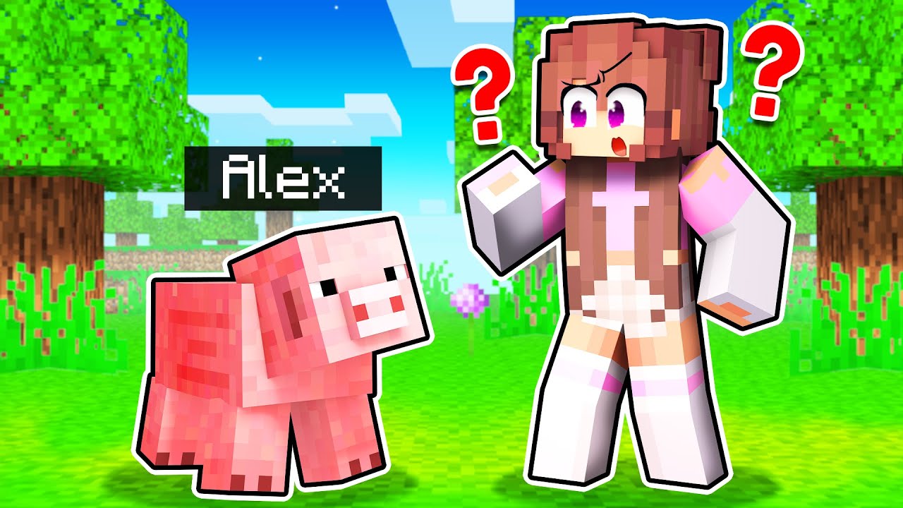 Alex VERMOMT Zich Als DIER In Minecraft! - YouTube