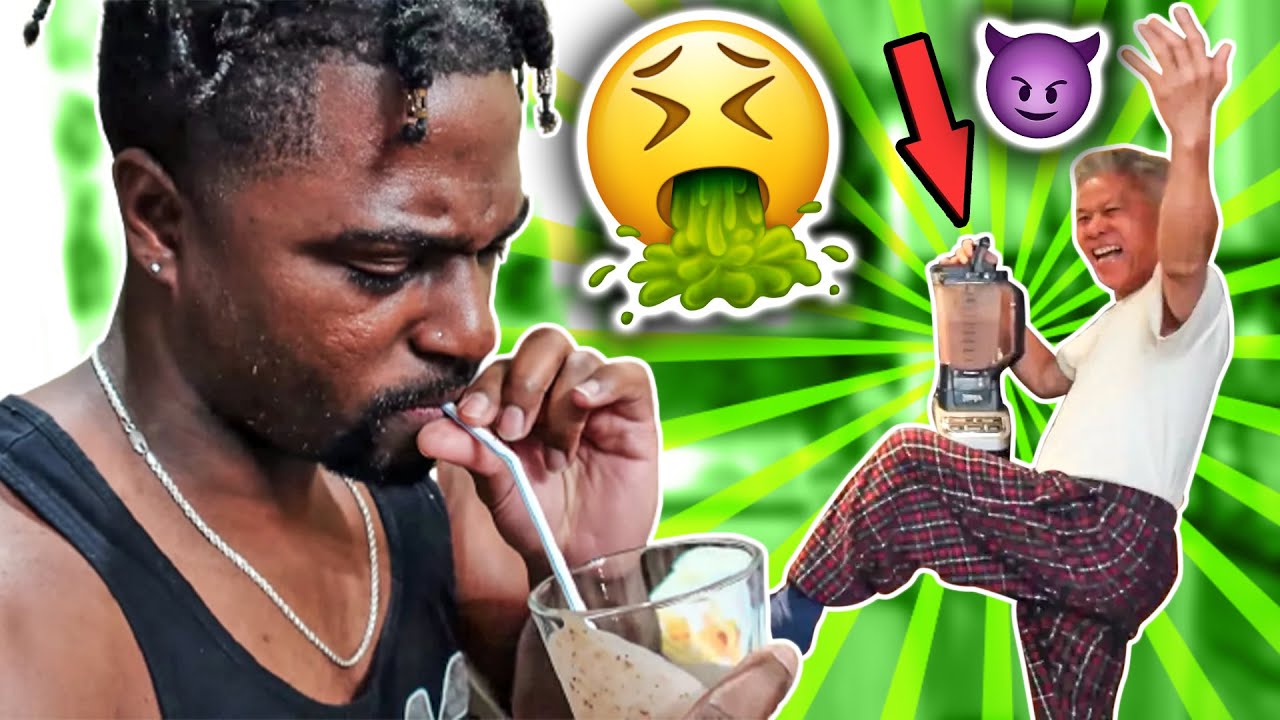 Disgusting Smoothie - Recipe | Smoothie Challenge || S.L.A.J FAMILY ...
