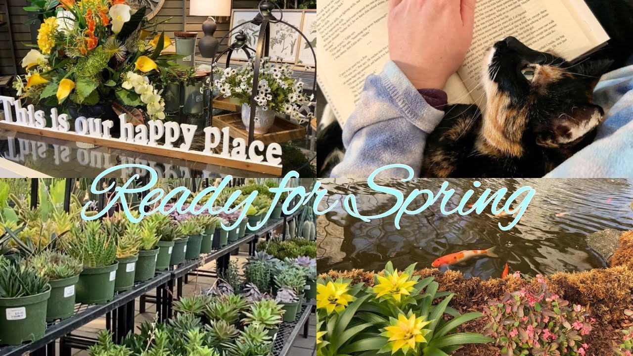 Ready for Spring | Cinnamon muffins | Visiting a greenhouse | Cozy ...