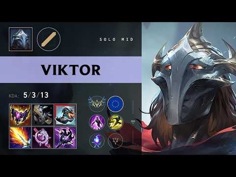 Viktor Mid vs Katarina - EUW Challenger Patch 26.17
