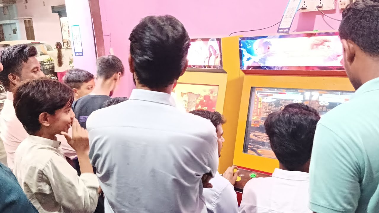 Tekken tag tournament game machine #tekken 3 - YouTube