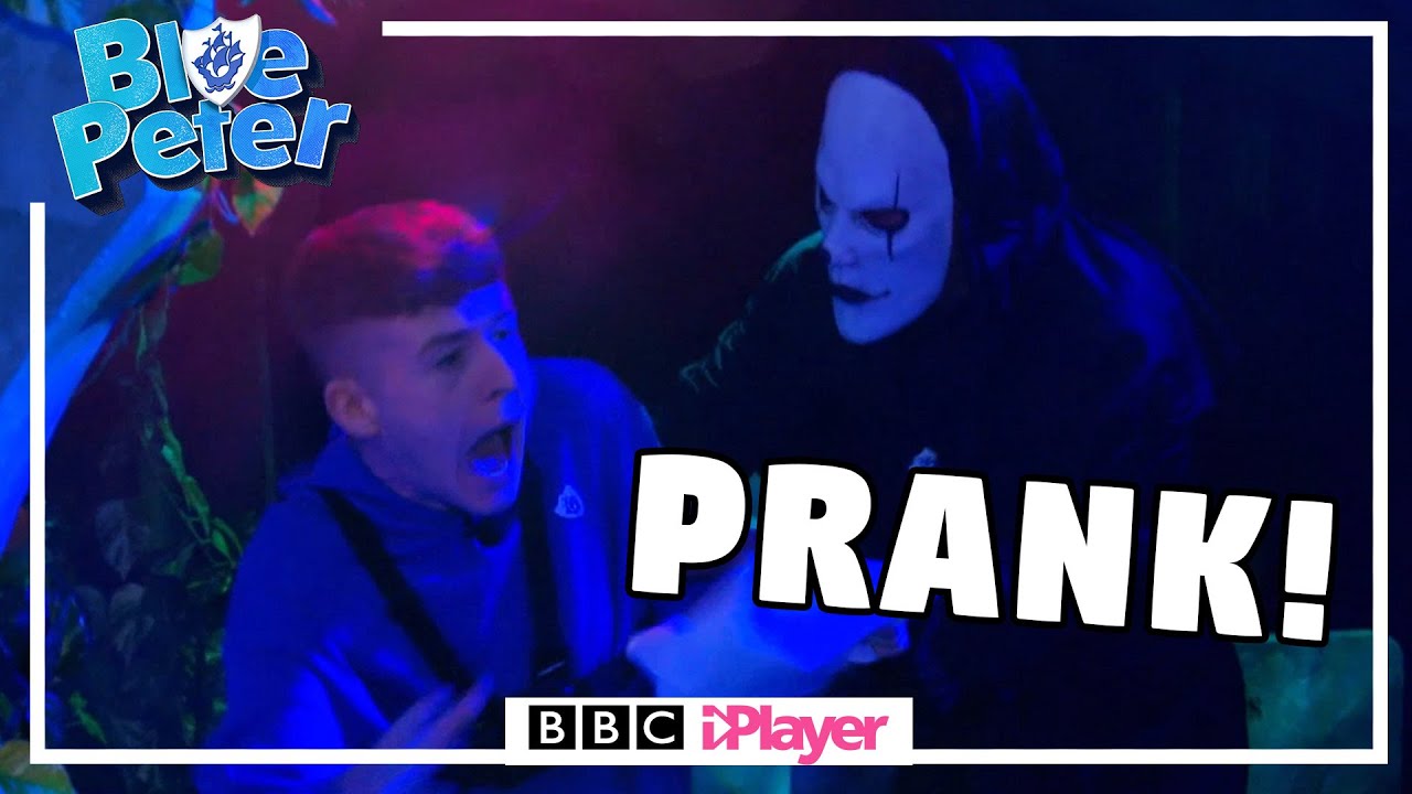 ADAM BEALES GETS PRANKED! | HALLOWEEN | BLUE PETER - YouTube