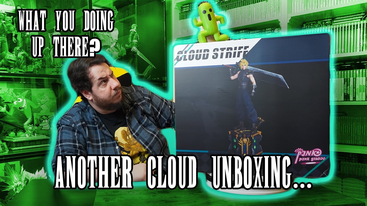 Cloud Strife Statue from Pink Pink Studios | Unboxing - YouTube