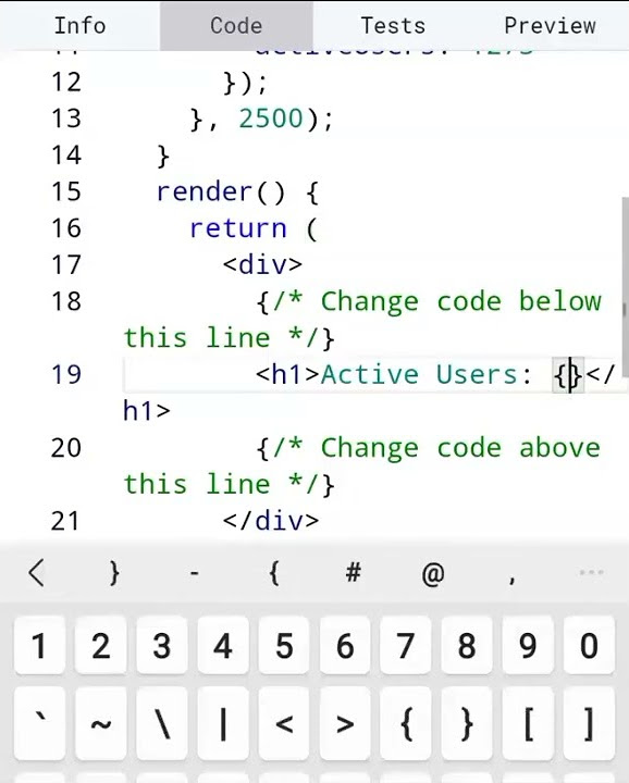 Use The Lifecycle Method Componentdidmountfreecodecamp Basic React React Tutorial For