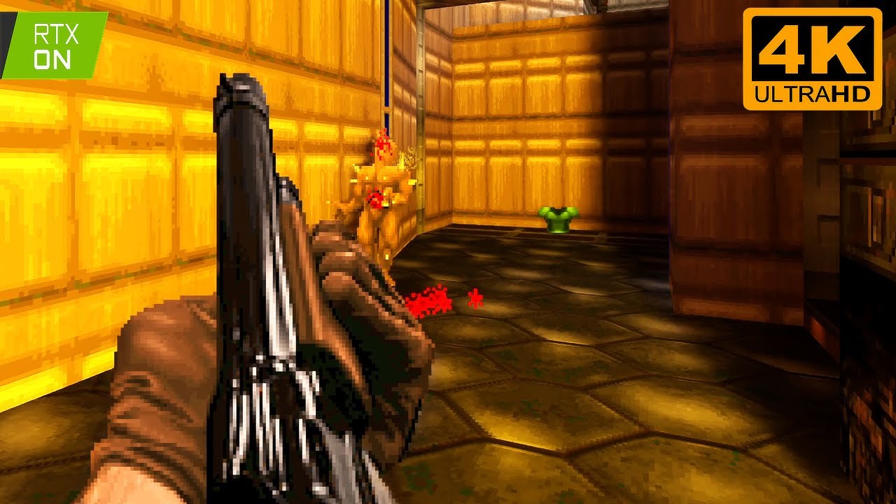 DOOM RTX Mod | Episode 1 | Full Playthrough [4K UHD 60FPS] - YouTube