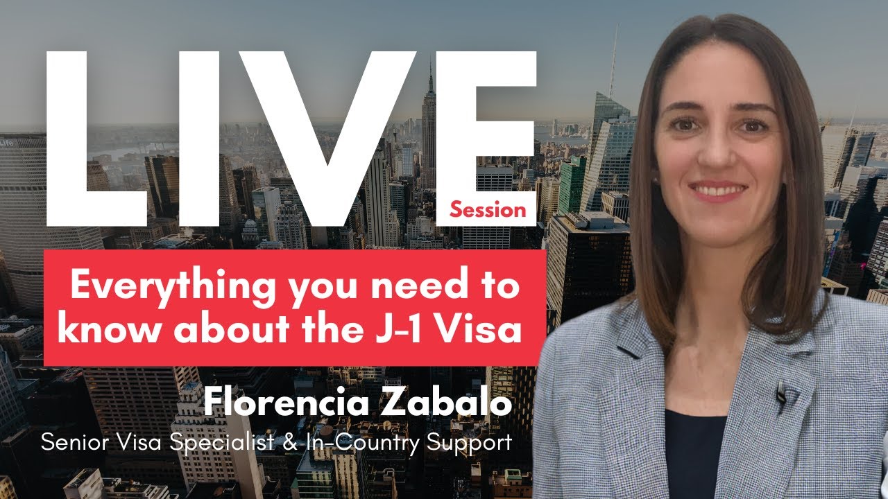 Everything you need to know about the J-1 Visa | Live Session - YouTube