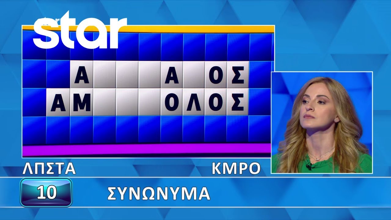 Ο Τροχός της Τύχης ΣΚ - 13/04/2024 - Εσύ μπορείς να λύσεις τον γρίφο ...