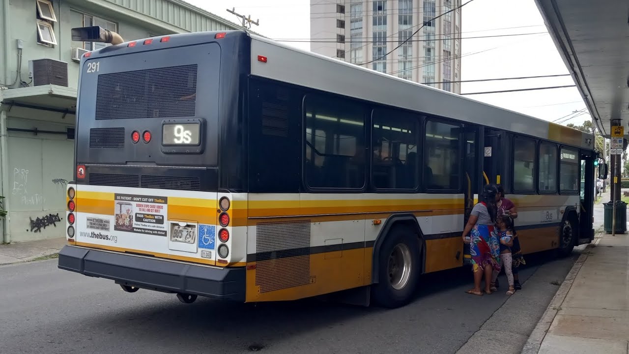 TheBus Honolulu (HI) Route 9s Palolo Valley Bus 291 [2013 Gillig 40 ...