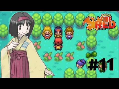 POKEMON FIRE RED VERSION 4TH GYM BADGE DEFEATED ERIKA 🤩 #11 - YouTube
