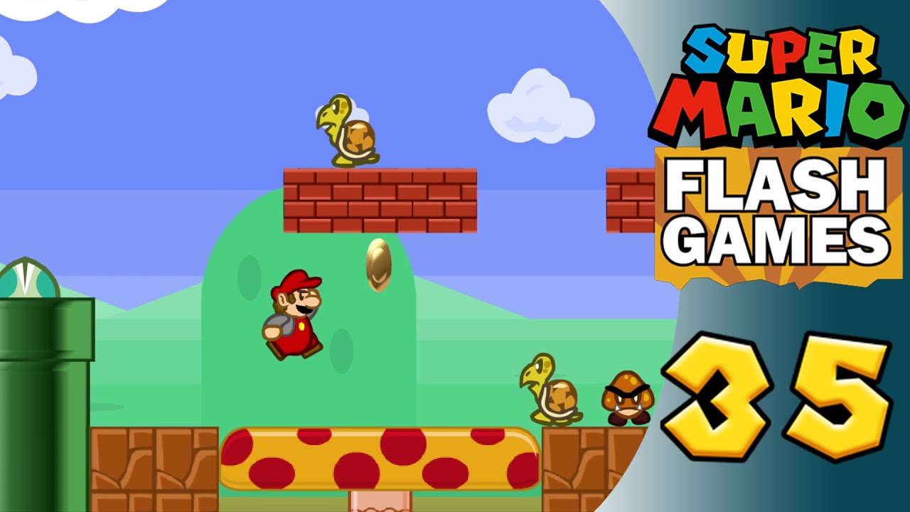 Super Mario Flash Games - Part 35 - Sehr cool und sehr schwierig - YouTube