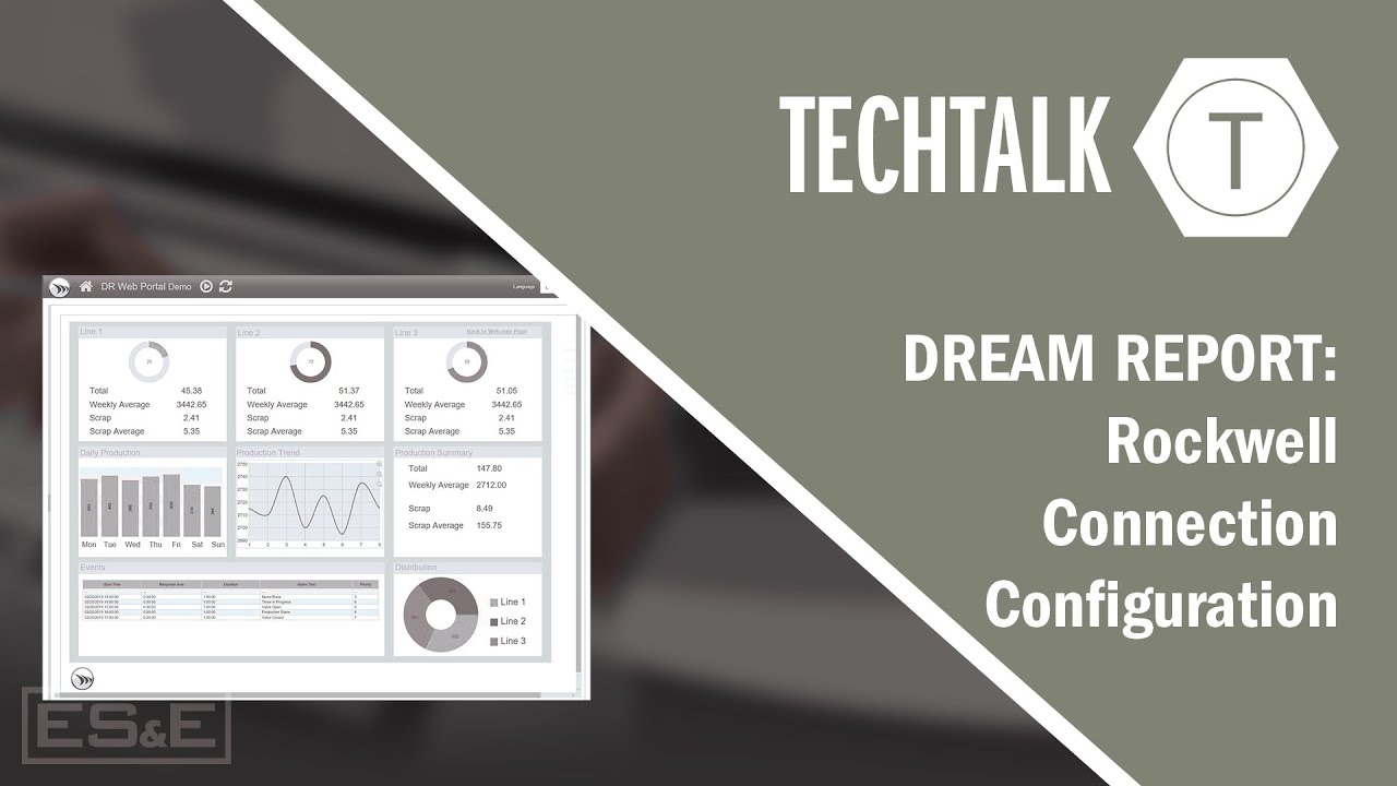 Dream Report: Rockwell Connection Configuration - YouTube