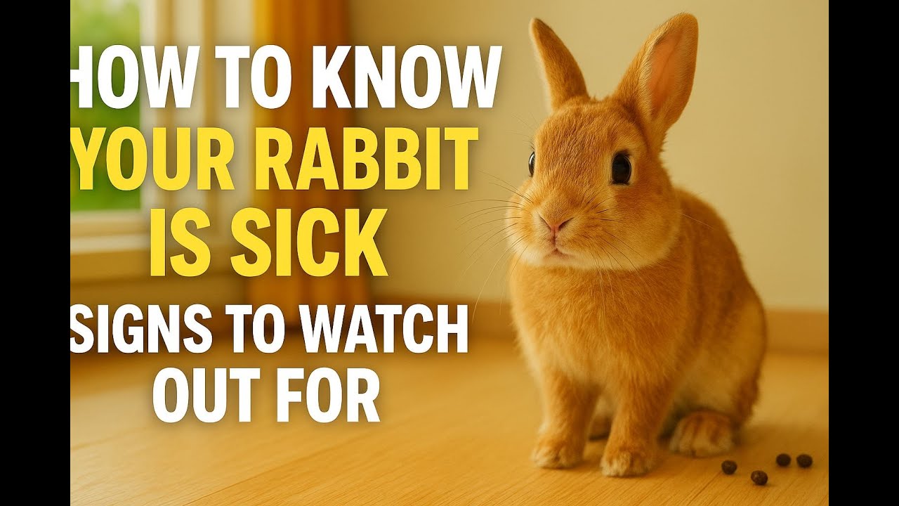 Rabbit 101 How do you know your rabbit is SICK? Signs to watch of ...