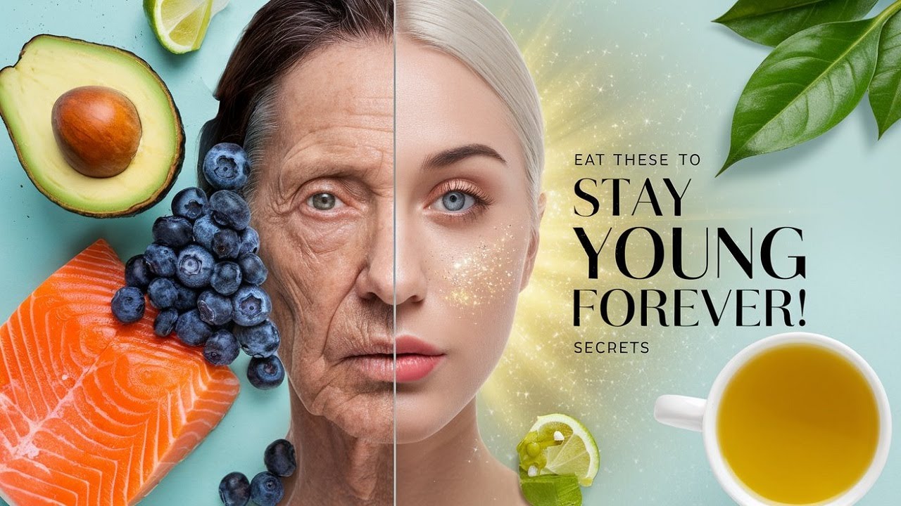 5 Powerful Foods That Keep You Young Forever | Anti-Aging Secrets You ...