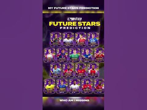 MY FUTURE STARS PREDICTIONS IN EAFC 😍😎 - YouTube