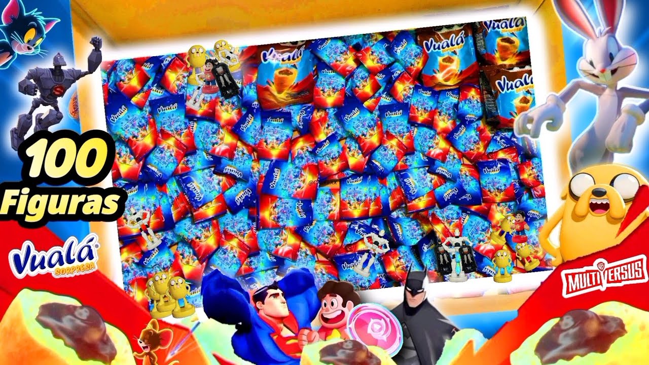 ABRI 100 Vuala Sorpresa MultiVersus 2025 Me salieron muchas figuras a ...