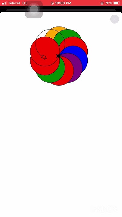 Coding Art: Beautiful Flower with Python #PythonProgramming# ...