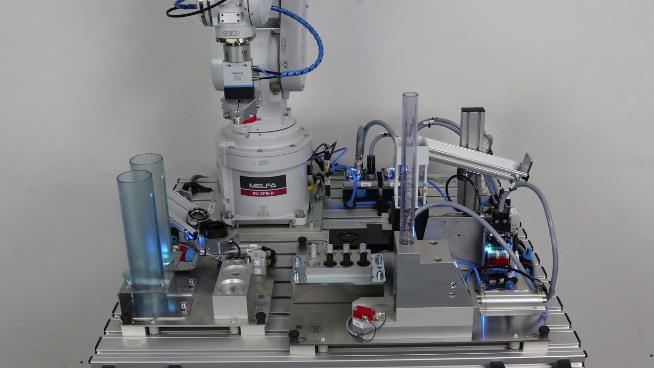MPS® Robot Assembly by Festo Didactic - YouTube