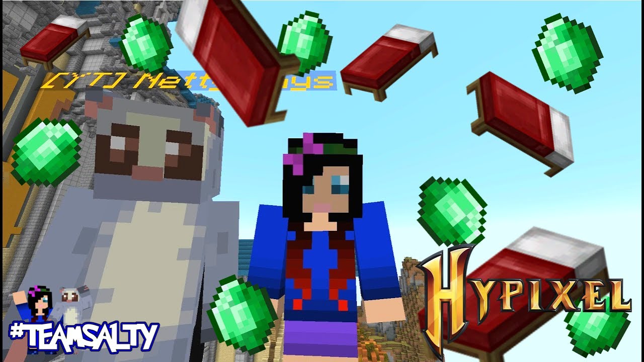 PLAYGROUND FUN!│BED WARS ON @HYPIXEL -MINECRAFT - YouTube