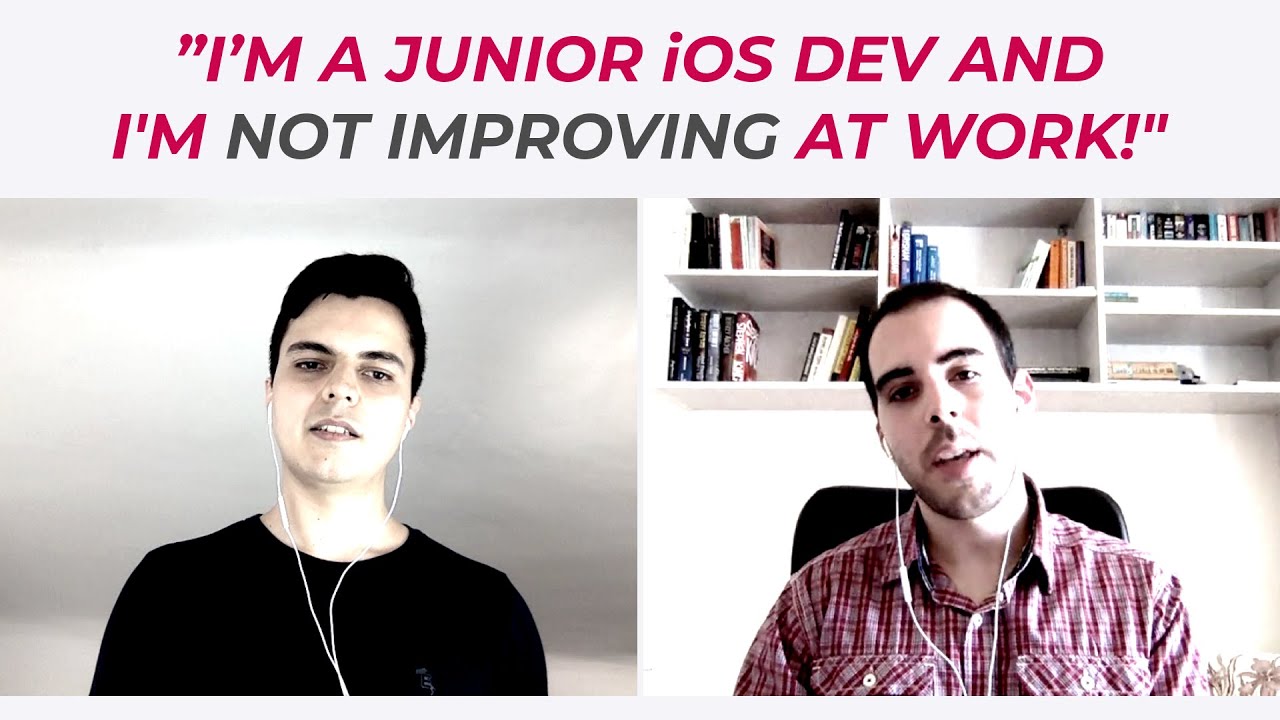 "I'm a Junior iOS Dev and I'm not improving at work!" - YouTube