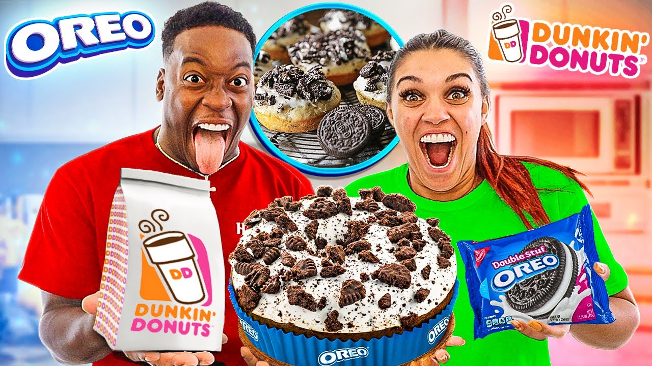 HOW TO MAKE OREO DOUGHNUTS | COOKING WITH THE PRINCE FAMILY - YouTube