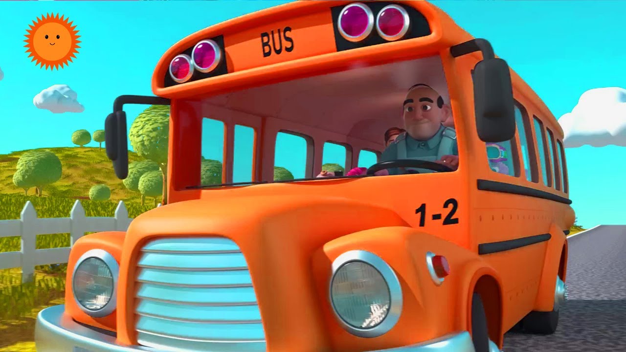 🚍Wheels on the Bus Remix [1 Minute LOOP] Fun Nursery Rhyme Variations ...