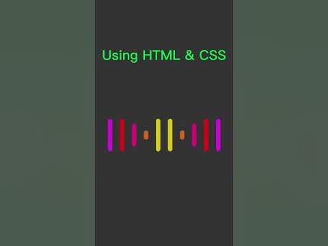 Waves CSS preloader for website.#htmlcss #webdevelopment #coding #animation . - YouTube