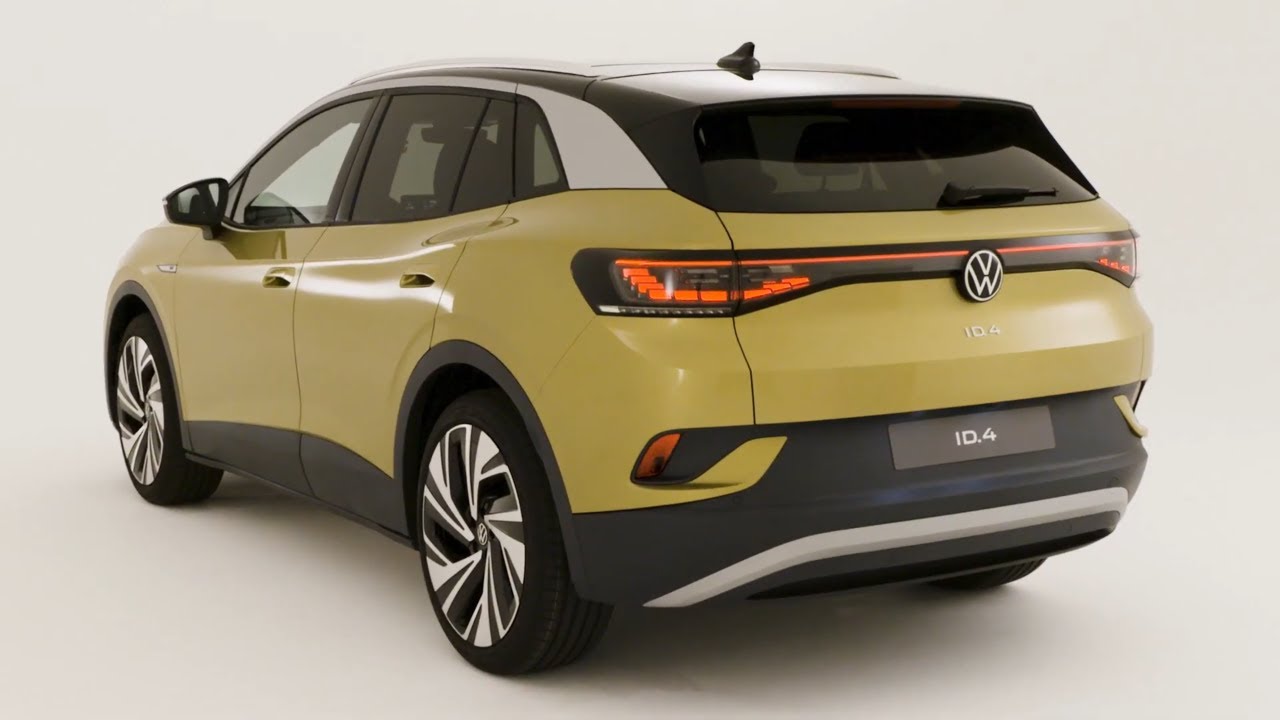 New Volkswagen ID.4 2021 Interior Exterior | VW Electric SUV - YouTube