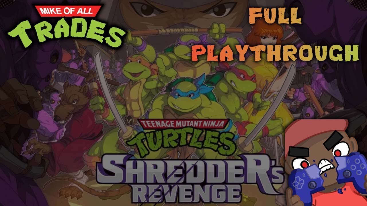Teenage Mutant Ninja Turtles: Shredders Revenge Full Story Playthrough ...