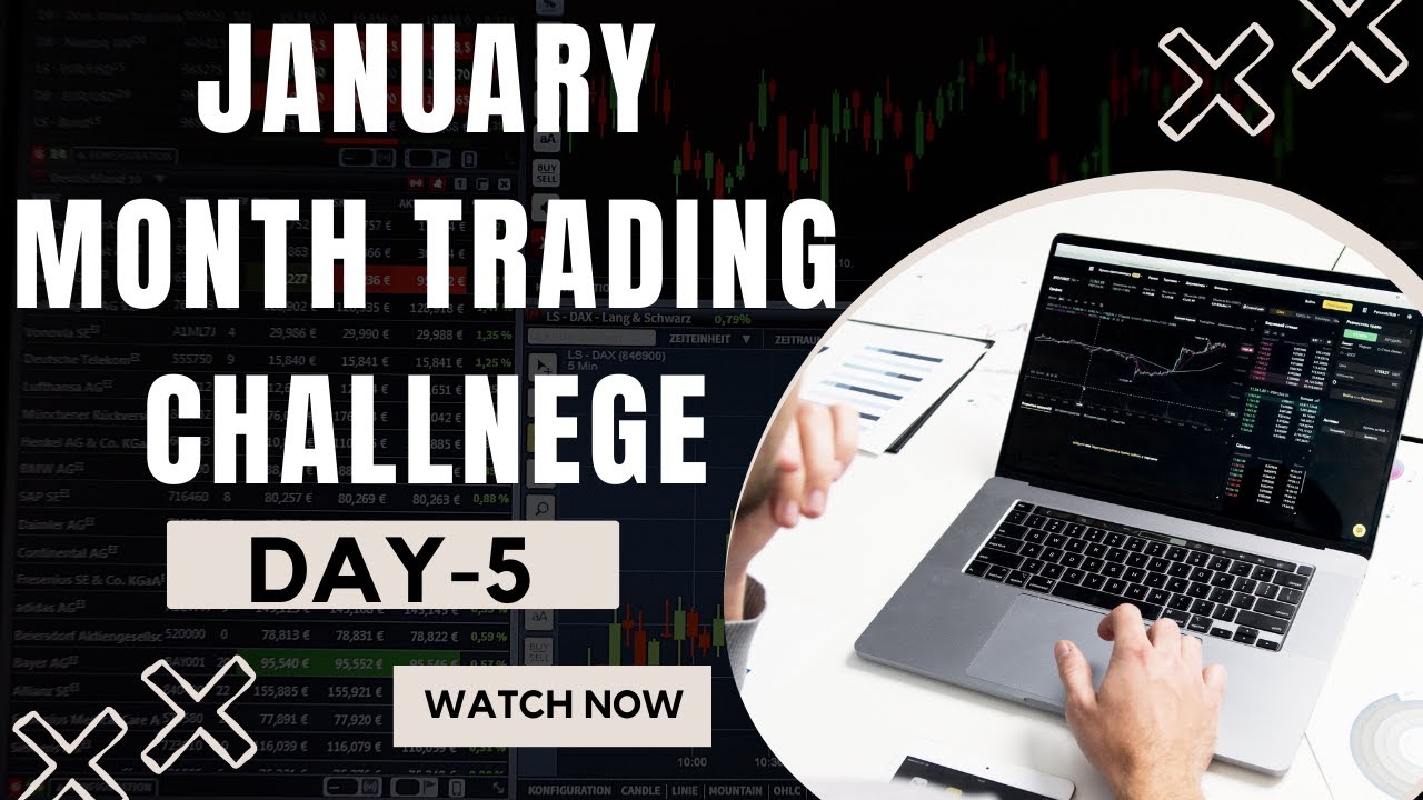 DAY 5 || FUND-50000 || JANUARY MONTH TRADING CHALLENGE #stockmarket # ...