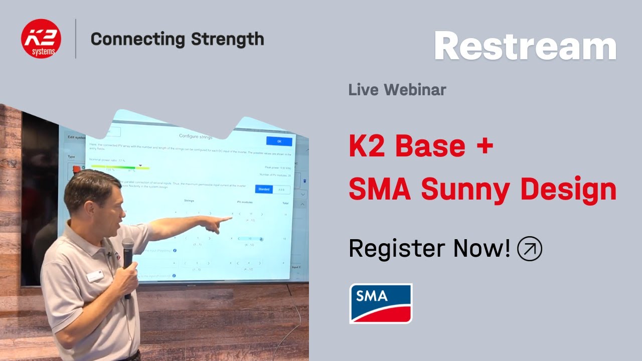 K2 Base + SMA Sunny Design - YouTube