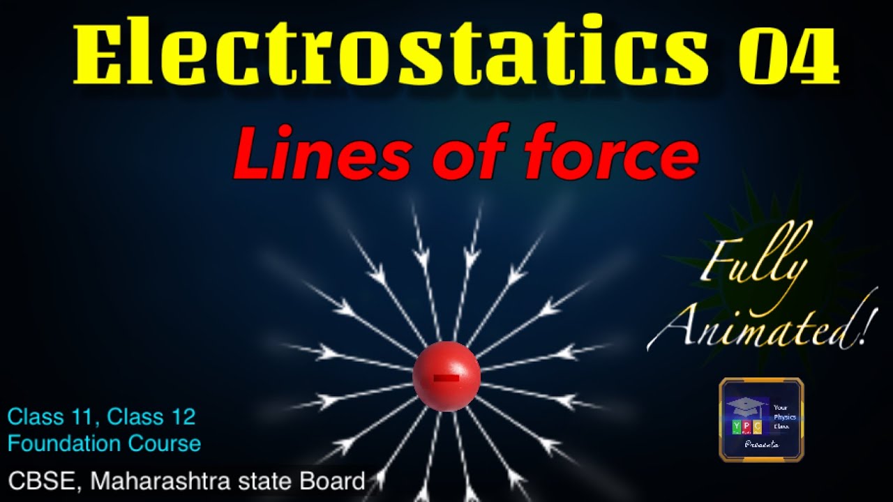 Electrostatics 04 || Electric Lines of Force - YouTube