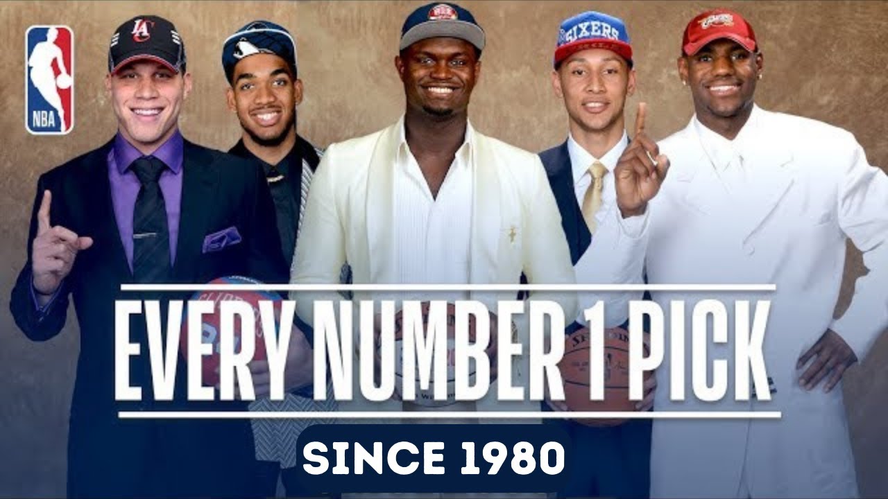 Every Number 1 Pick Since 1980 | #NBADraft #NBAFirstPick - YouTube