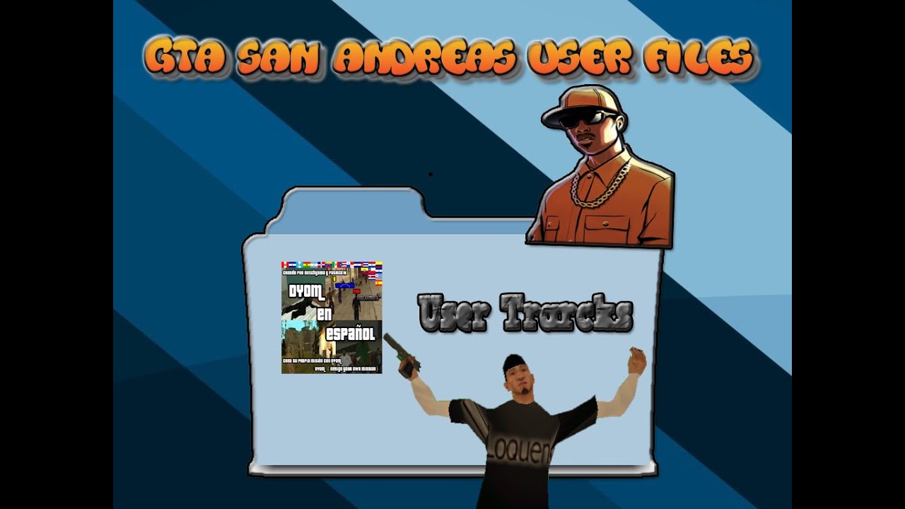 Como tener La carpeta Gta San Andreas User Files (A 1080) - YouTube