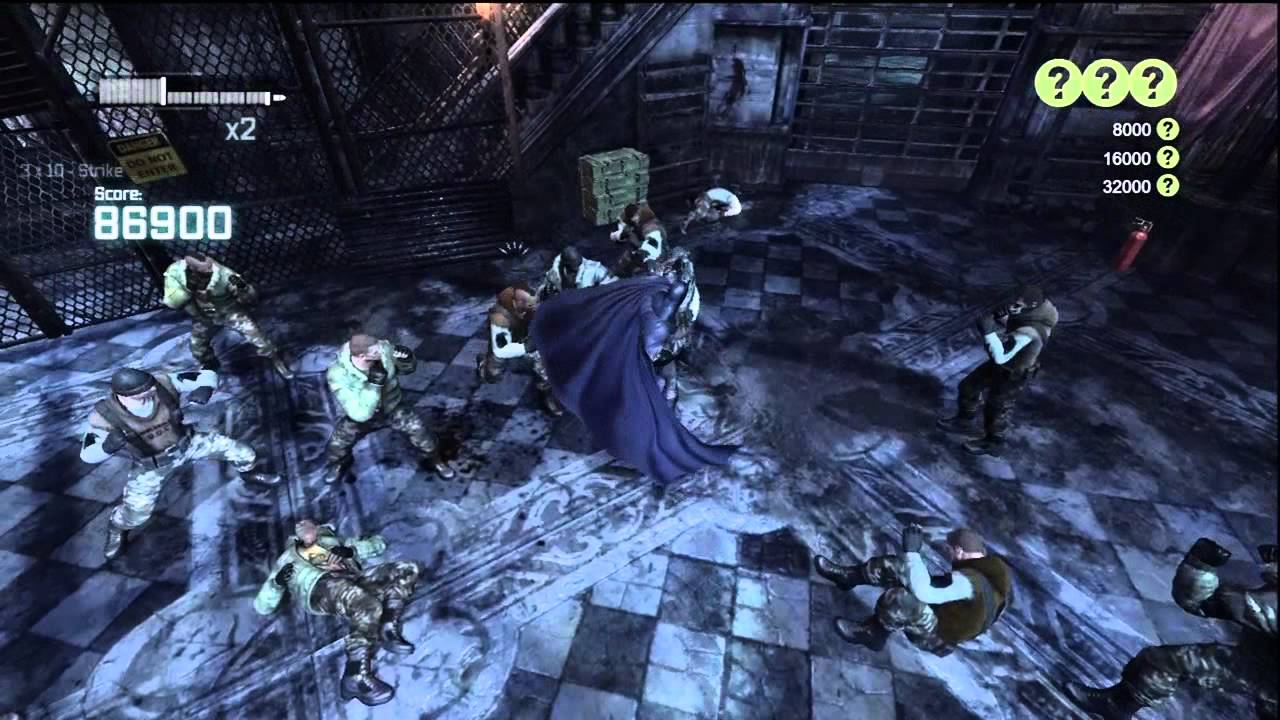 Batman: Arkham City - Riddler's Revenge: Campaign Combat Expert - YouTube