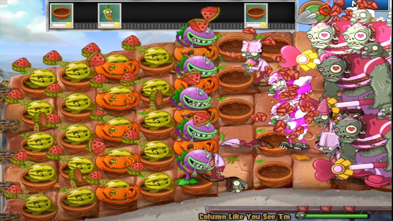 Plants Vs. Zombies 2 PAK Mod Valentine - Gameplay Part 3 - YouTube